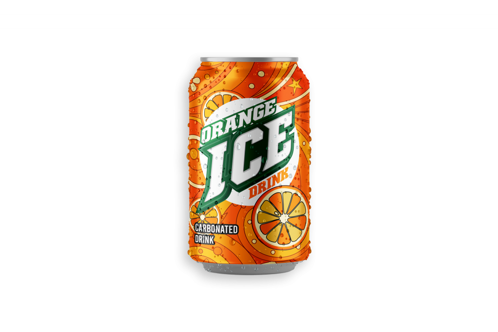 ICE Orange Can (330ml) – Shah's Halal UK