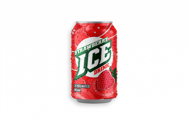 Ice Strawberry Can (330ml) – Shah's Halal UK